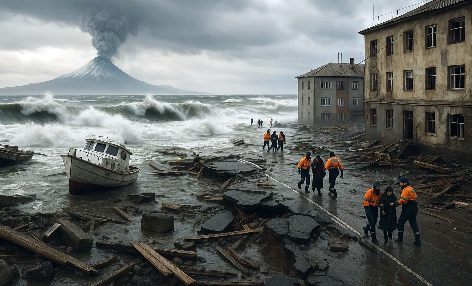 Tsunami Warning Raised as Earthquake Strikes Russian Far East Waters ...