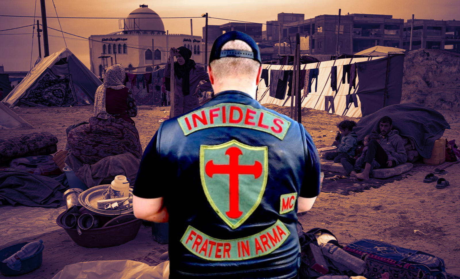 U.S.-Linked Anti-Islam Biker Gang Operating In Gaza Aid Zones ...