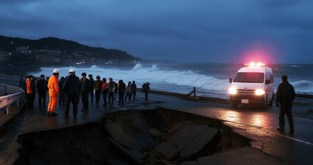 Tsunami Warning Issued For Japan After Powerful 7.6 Magnitude ...