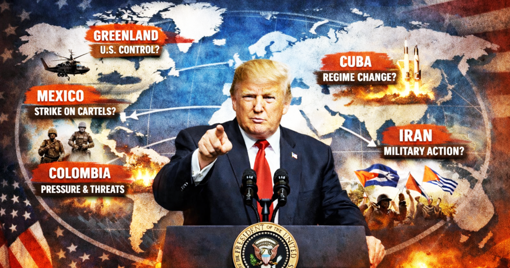 Countries Trump Threatened After Venezuela - Washington Eye